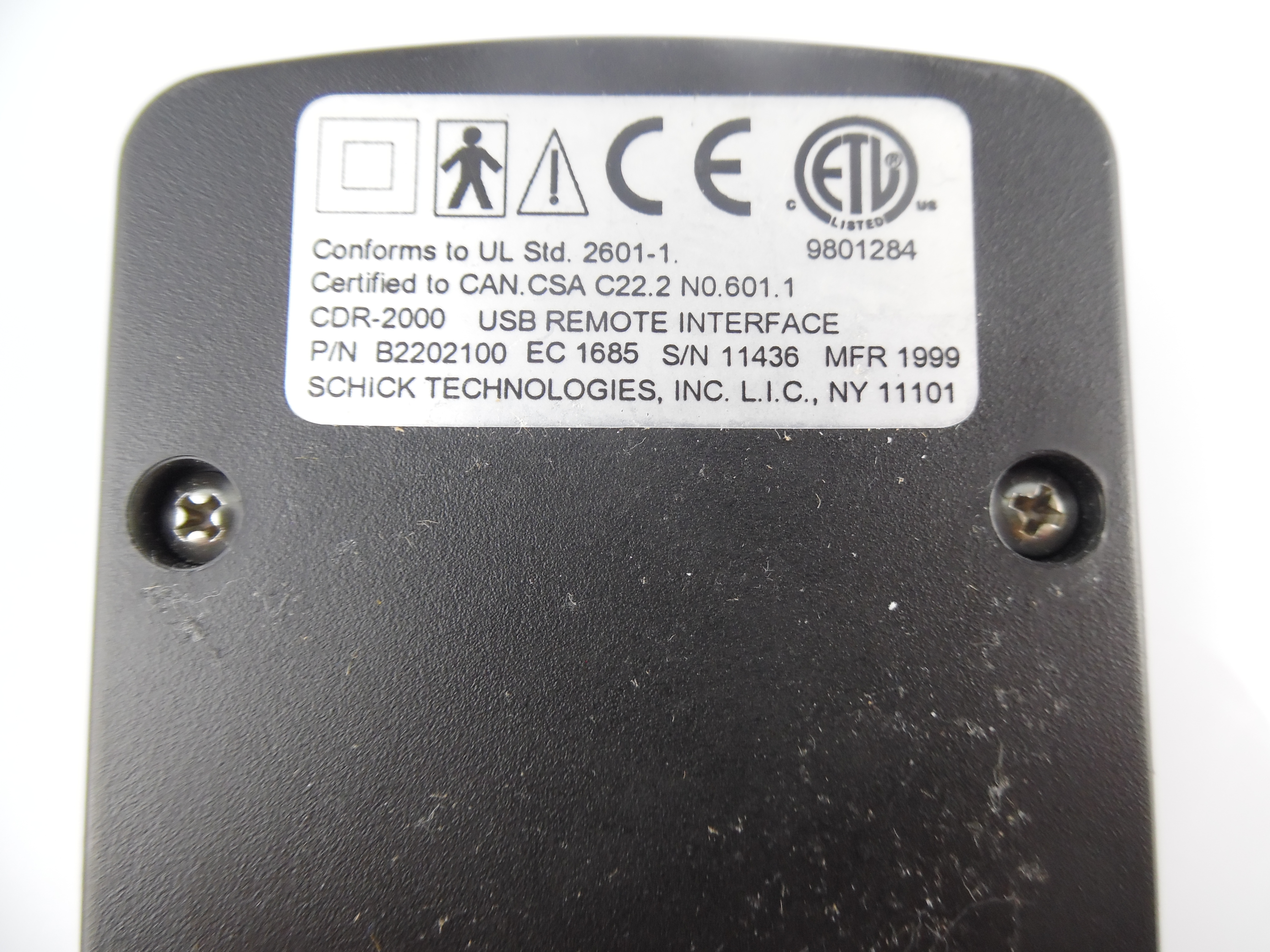 Pre-Owned Schick Interface Box- Dental X-ray Repair | Sodium Dental